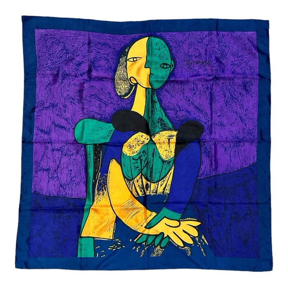 Picasso | Accessories | Vintage Picasso Scarf | Poshmark